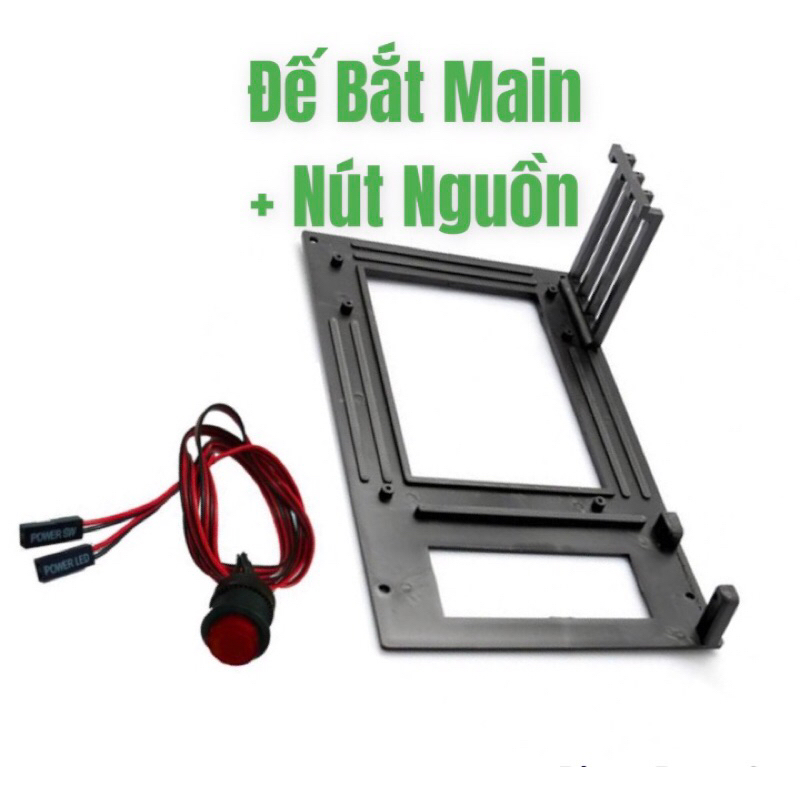 Combo of main mounting base and game power button can mount both ...