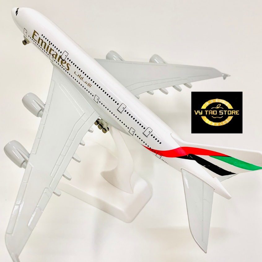 Airplane Model "EMIRATES 20CM" With Wheels Type 1 Beautiful Standard ...
