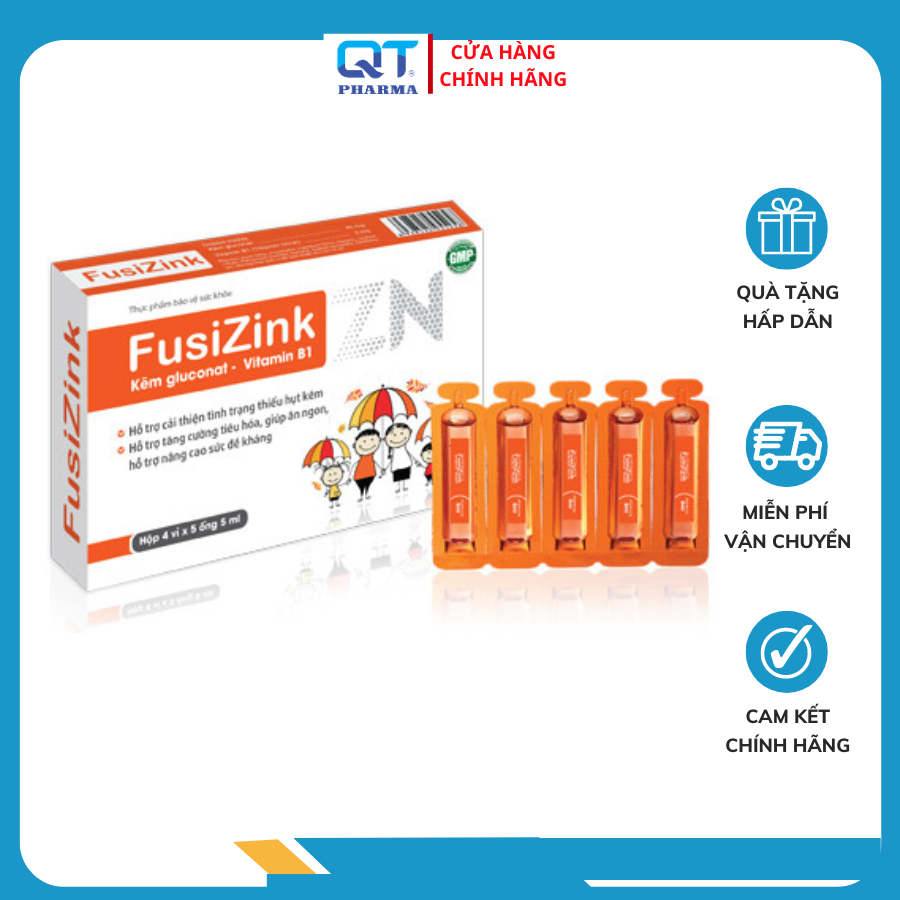 Fusizink Baby Syrup - Supplement Zinc And B Vitamins, Help Children ...
