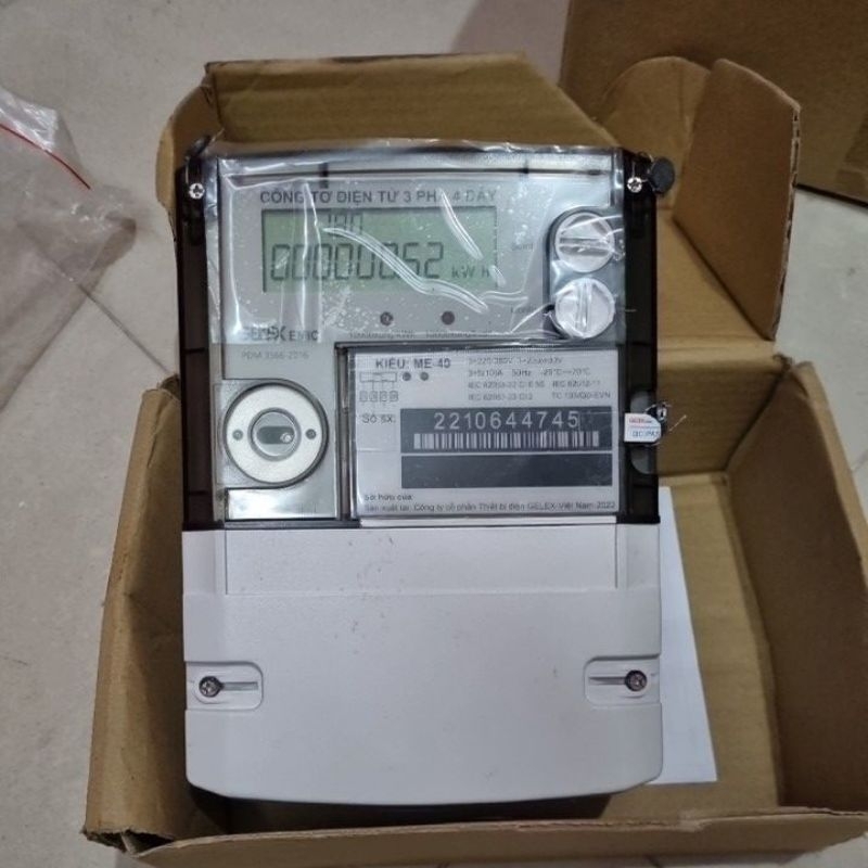 Indirect 3-Phase Electronic Meter 5A (Full Inspection) | Shopee Malaysia