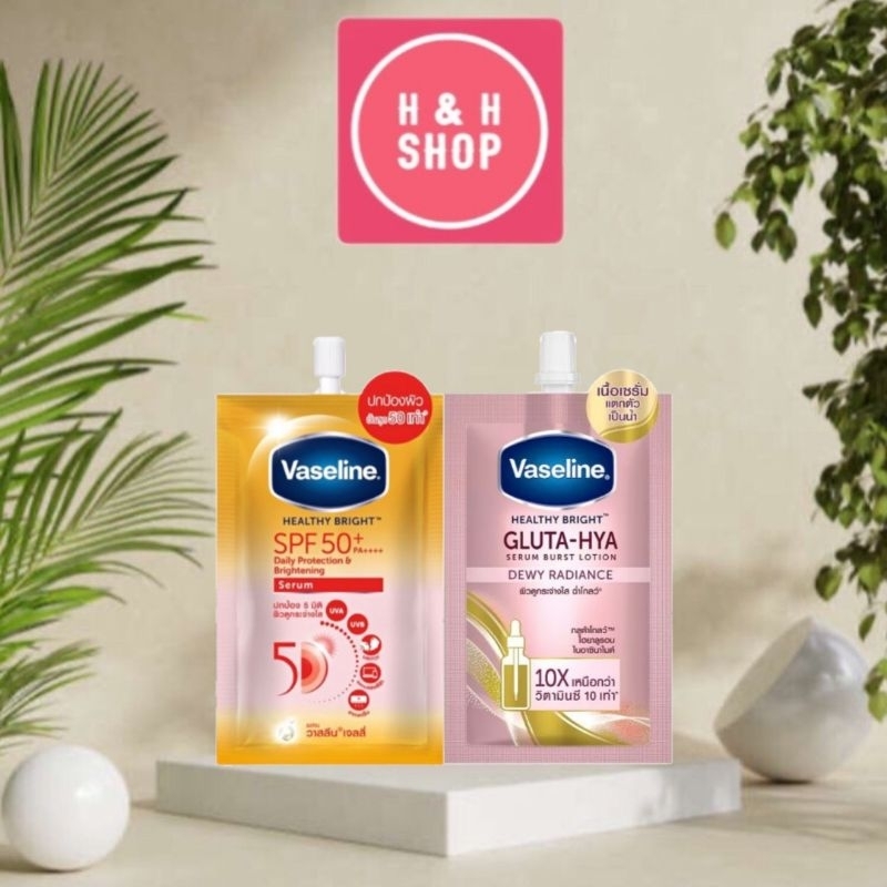 Vaseline SPF50 body sunscreen Serum + healthy glowing skin 30ML ...