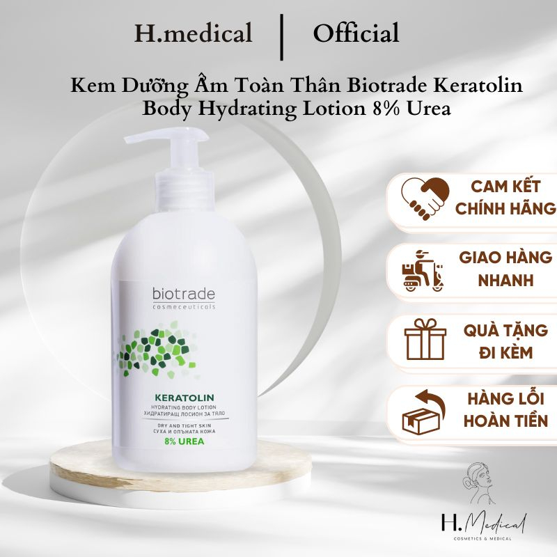 Biotrade Keratolin Body Hydrating Lotion 8% Urea | Shopee Malaysia