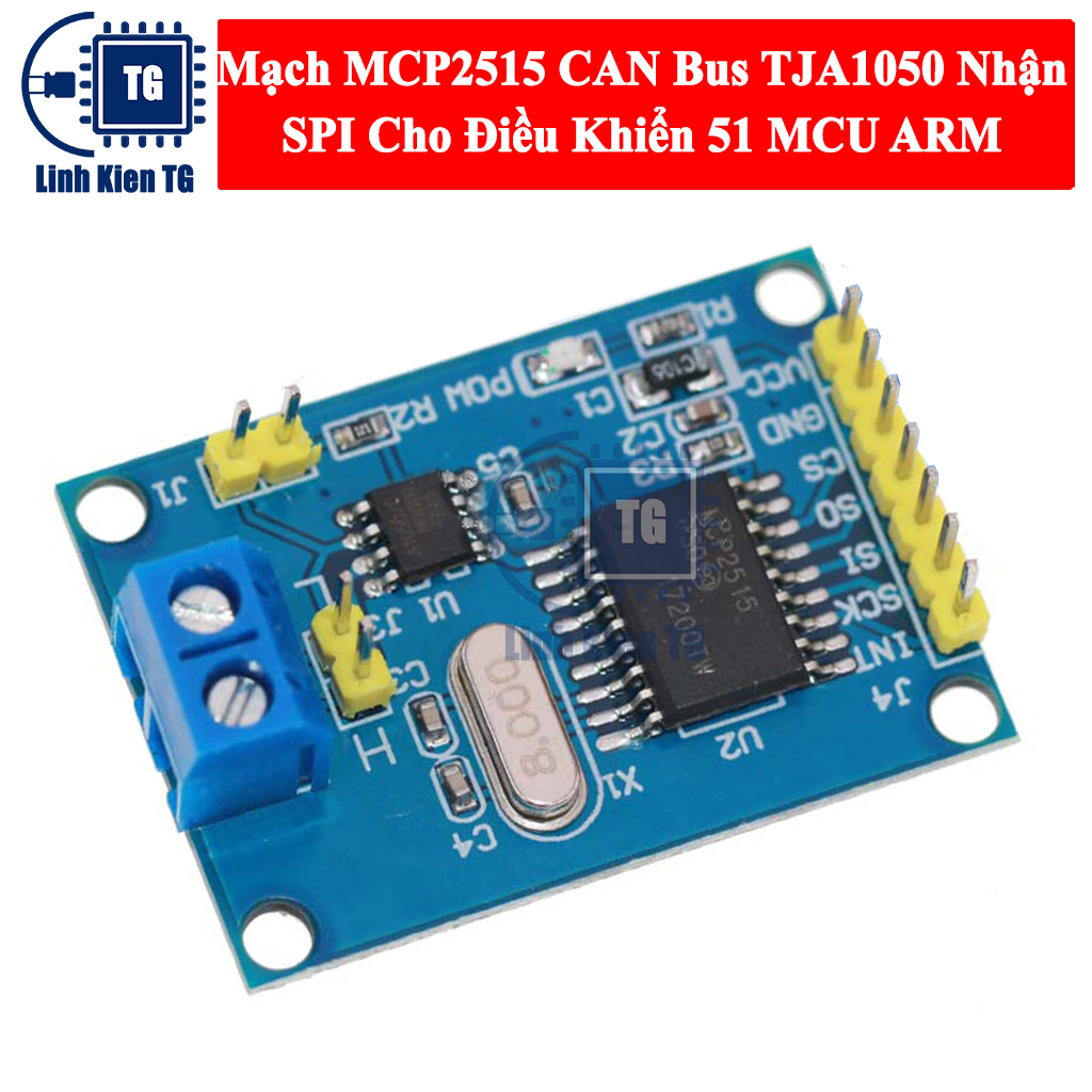 MCP2515 CAN Bus Circuit Board TJA1050 Receive SPI for 51 MCU ARM ...