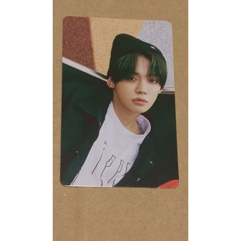 Photocard txt yeonjun Wool Hat pob weverse global freeze official Super ...