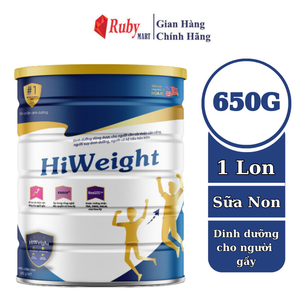[Date 2025] Hiweight Weight Gain Colostrum 650g Powdered Milk For Thin ...