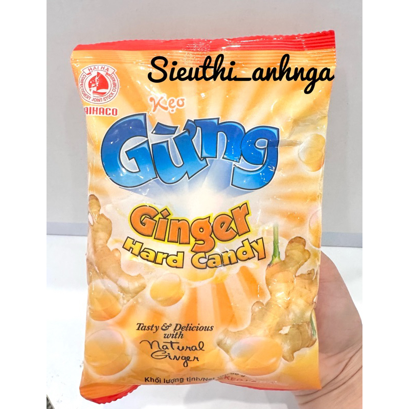 Ginger Hai Ha Ginger Candy 80g Pack | Shopee Malaysia
