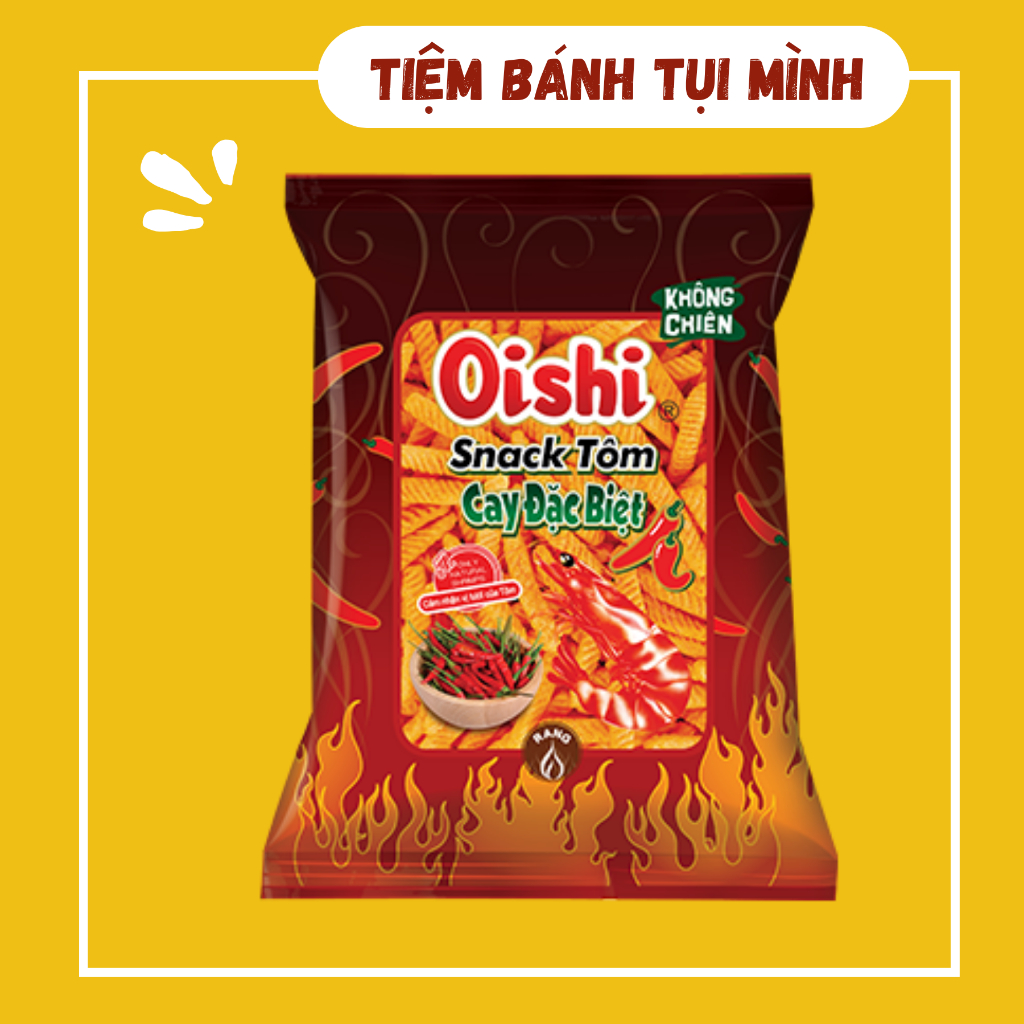 Snack (bim bim) Oishi Special Spicy Shrimp 32g | Shopee Malaysia