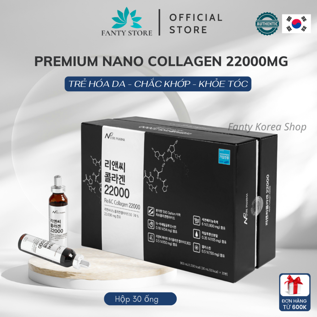 [Genuine] Premium Nano Collagen 22000mg - Collagen Peptide for ...