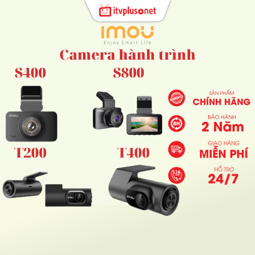 Imou Dash Camera | Itvplus |T200|T400|S400|S800| Tracking smart car ...