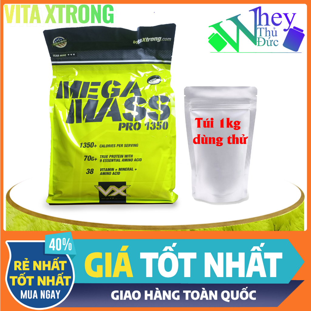 Mega Mass VitaXtrong Weight Gain Milk - Gain weight and muscle quickly ...