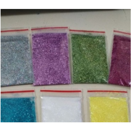 Combo of 8 packs of 8-color glitter powder (40 grams-80 grams) | Shopee ...