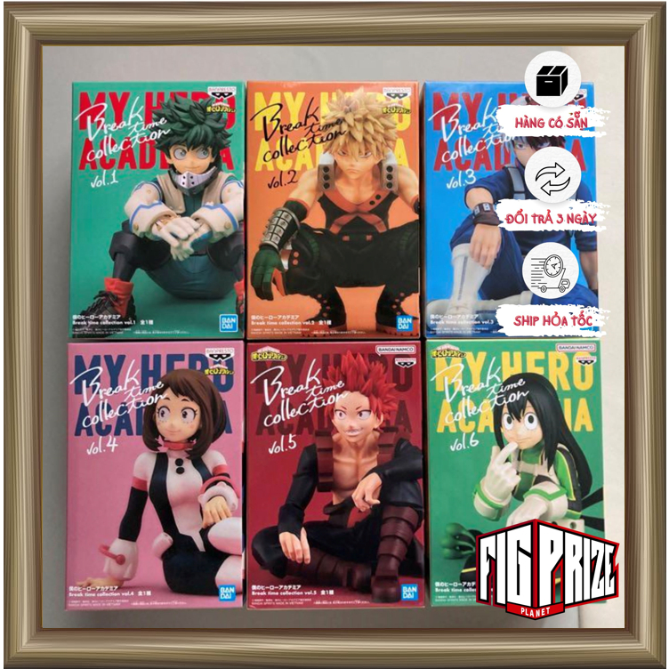 Deku Bakugo Shoto Ochako Kirishima Tsuyu Break time vol 1 to 6 My Hero ...