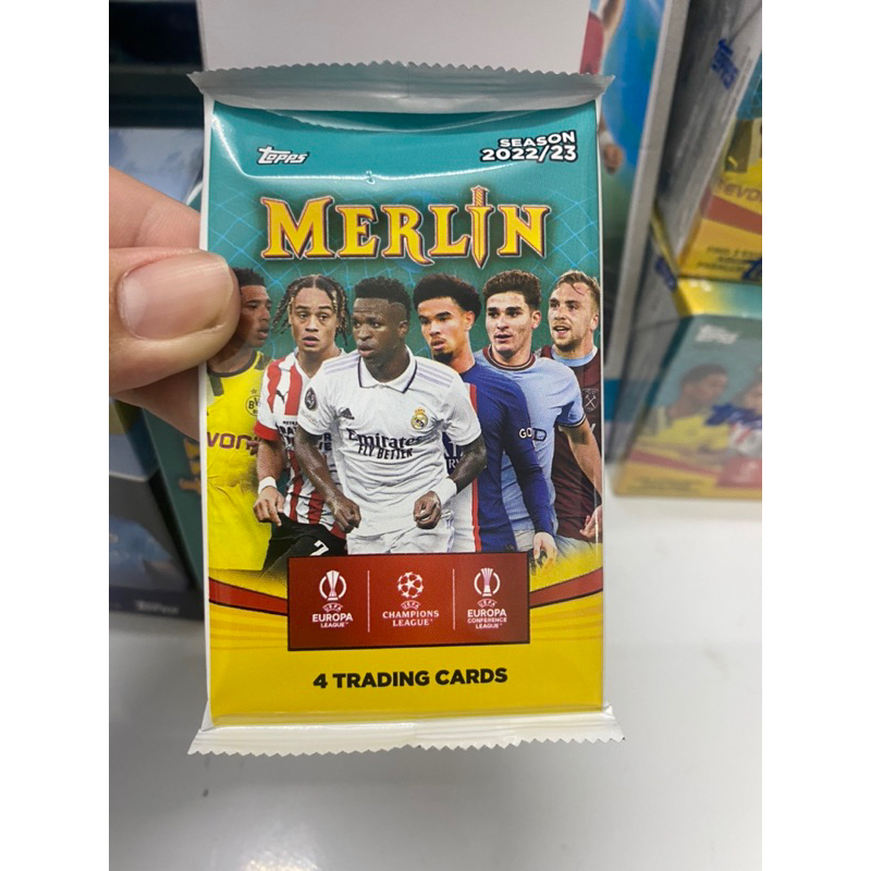 Topps Merlin UEFA Blaster Pack 2022 /23 Card Pack | Shopee Malaysia