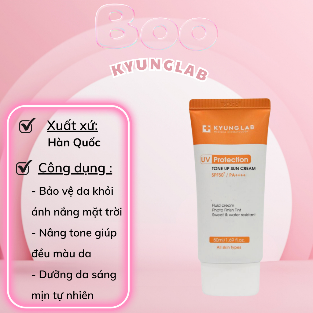 Kyunglab UV Protection Tone Up Sun Cream SPF50+ 50ml | Shopee Malaysia