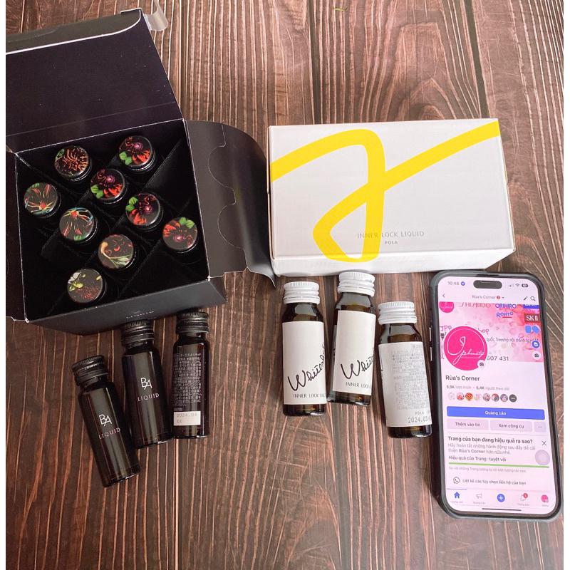 Pola White Shot Inner Lock Liquid (box of 10 bottles of 30ml) | Shopee Malaysia