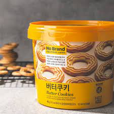 (A7) Korean Traditional Butter Biscuit Bucket Large Bucket 400g ...