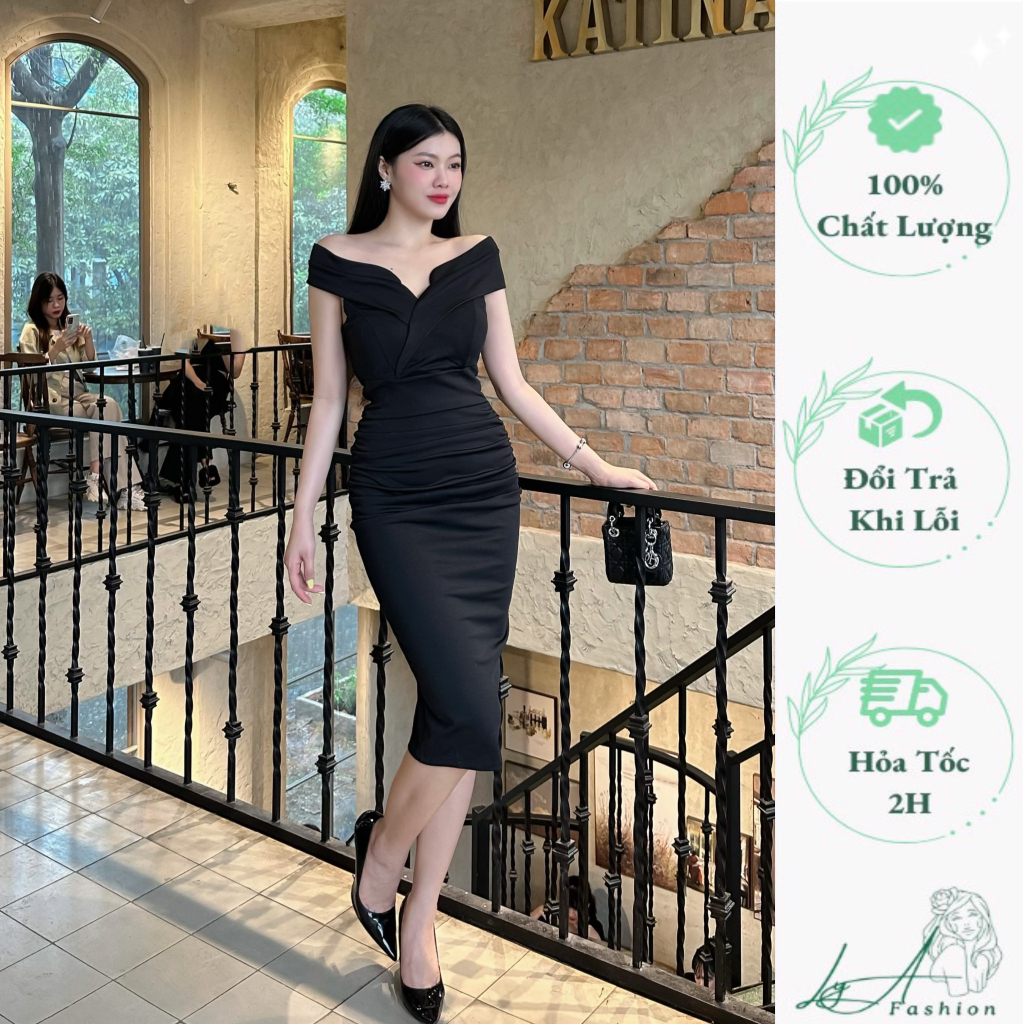 Party Bodycon Dress Designed with Off Shoulder Shrug in Pencil Shape ...