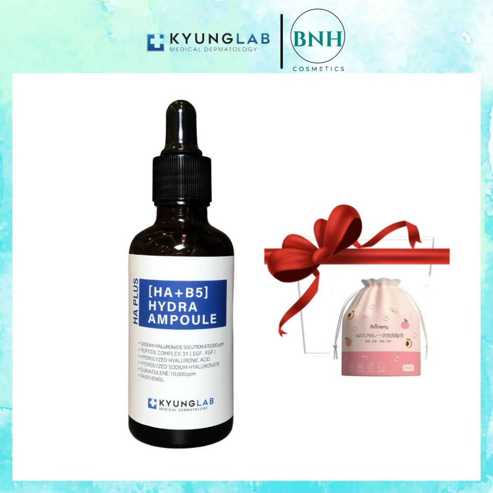 Kyung LAB HA Plus Hydra Ampoule skin tightening and moisturizing serum essence [HA + B5] 50ml ...
