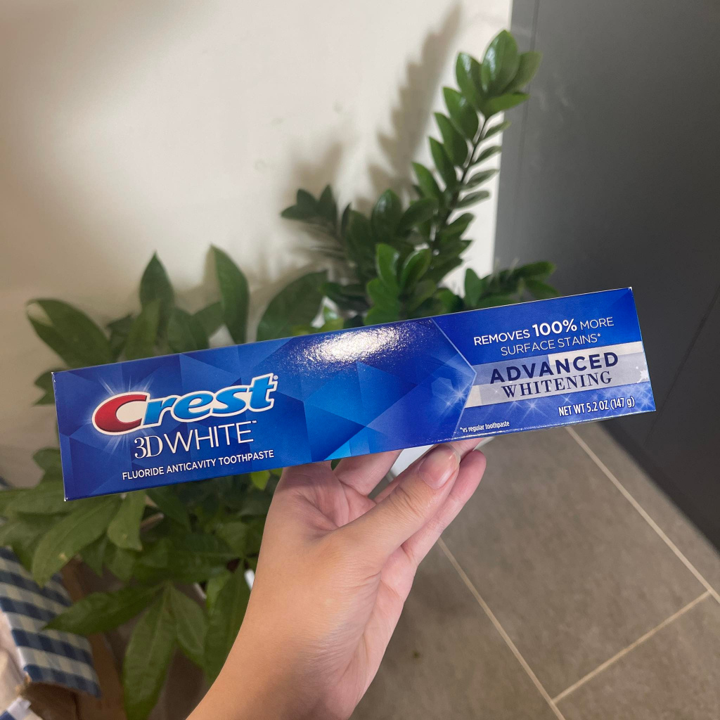 Crest 3D White Advancedd whitening Toothpaste 147g | Shopee Malaysia