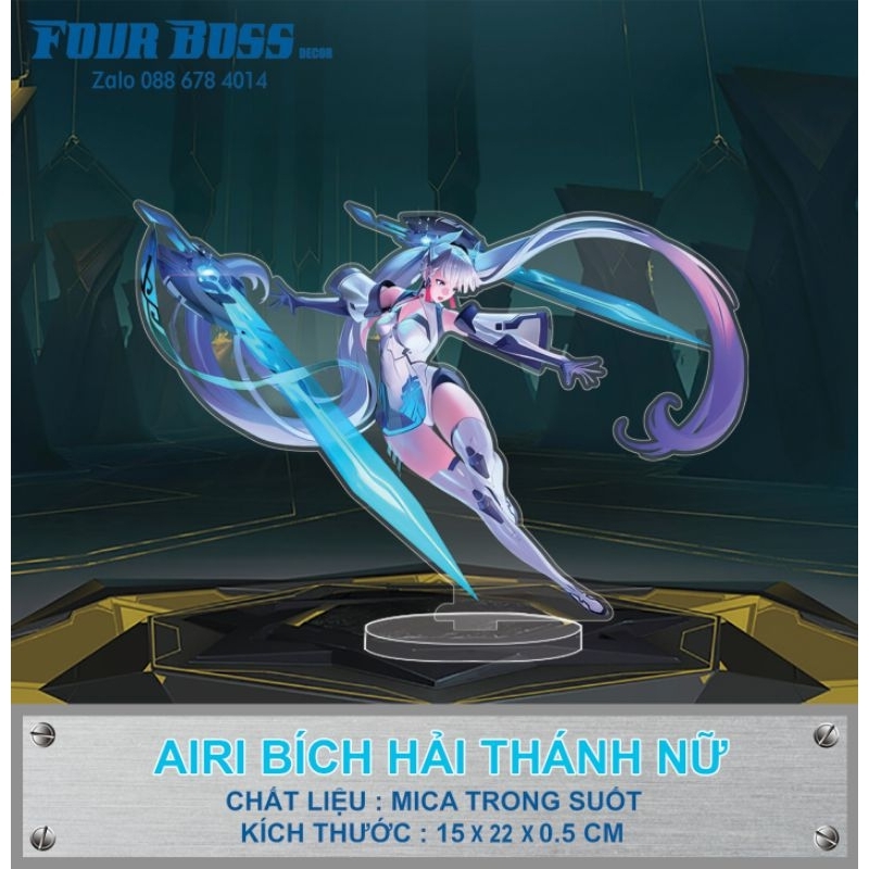 Model of General Airi Bich Hai Thanh Nu in the Game Lien Quan Mobile ...