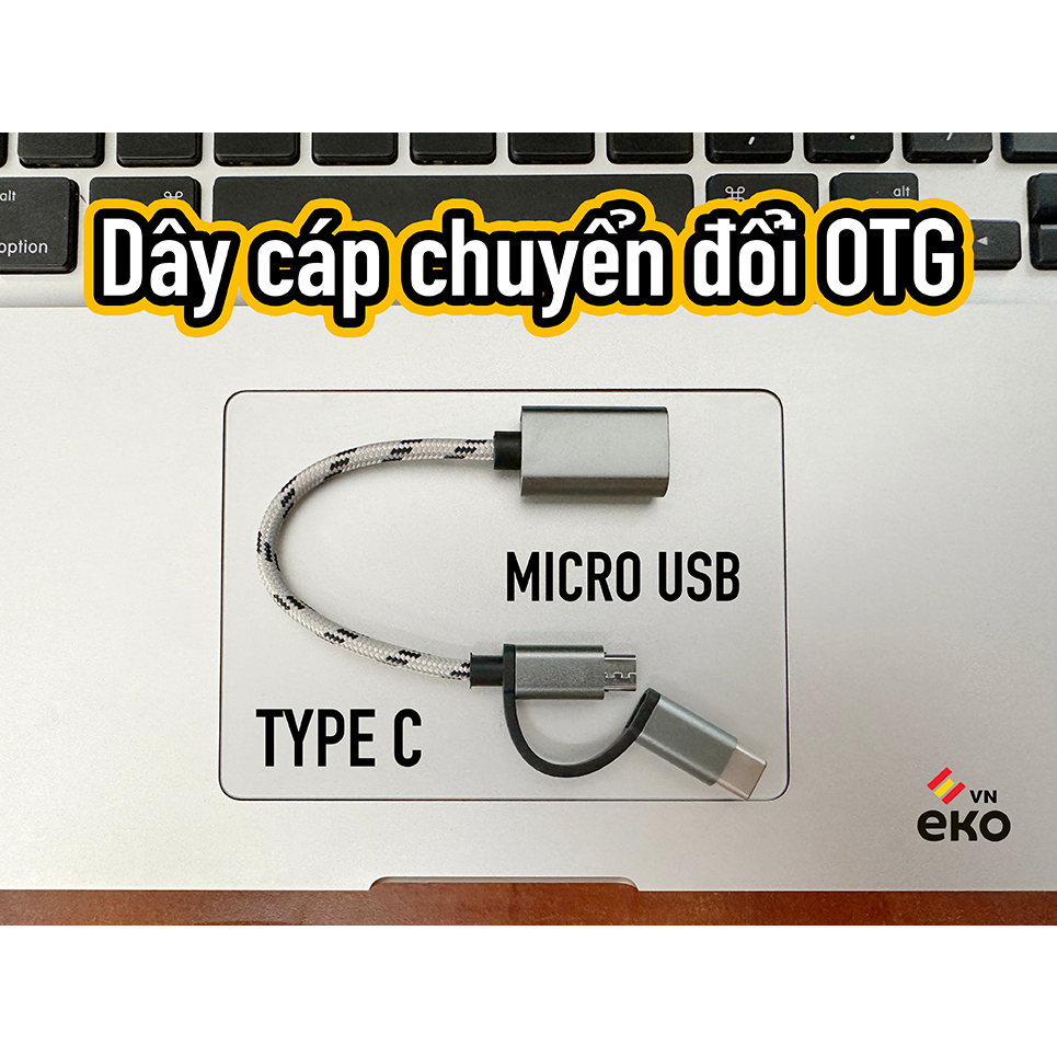 Dây cáp chuyển đổi OTG đầu cắm Type C + Micro USB sang đầu cắm USB 3.0 2 trong 1 | Shopee Malaysia