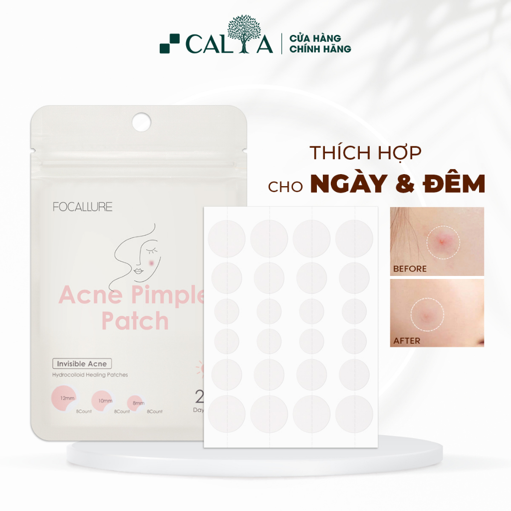 Focallure Acne Patch Reduces Acne Swelling, Premium Day and Night Skin ...