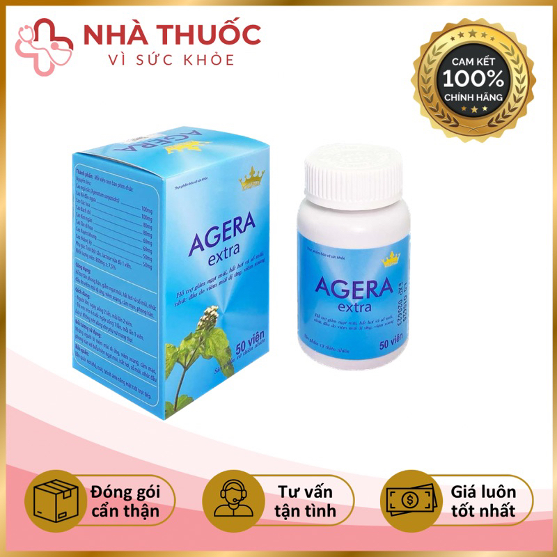 [Genuine] Agera Extra Kingphar pills help reduce rhinitis and sinusitis ...