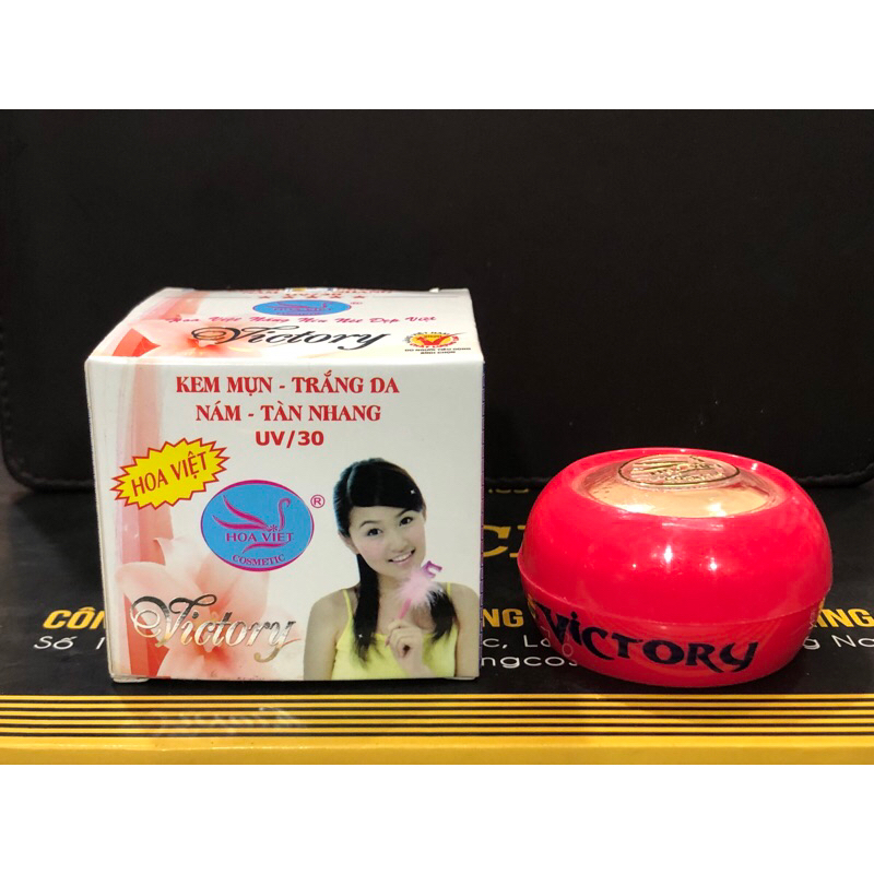 Victory Hoa Viet Acne Cream, White Skin, Pigmentation, Freckles 6g ...