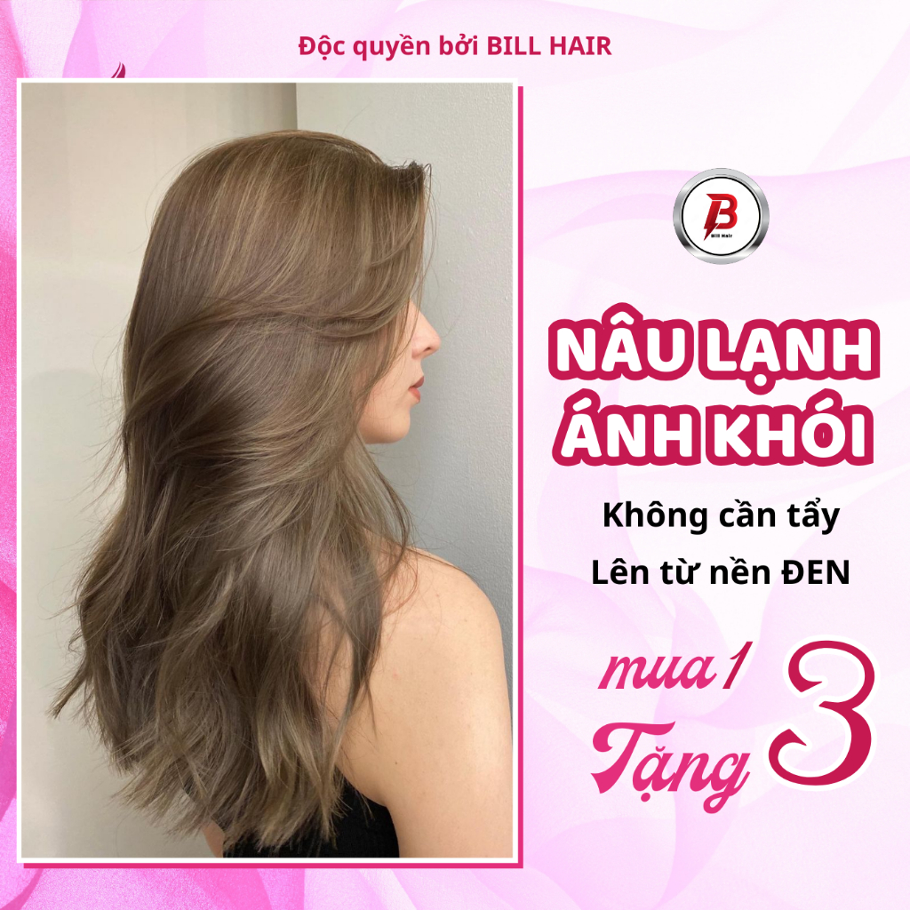 OXY Cold SMOKE BROWN hair dye without bleach, made from black base ...