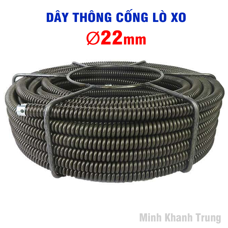 XO Spring drain unclogging wire Ø22 for SMT-150, XT-150, GQ-150, GQ-200 ...