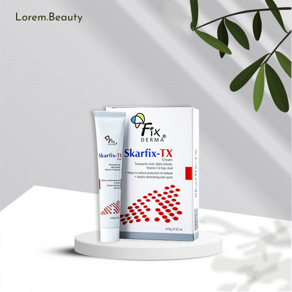 Fixderma Skarfix TX Cream 15g skin whitening Cream to fade melasma and ...