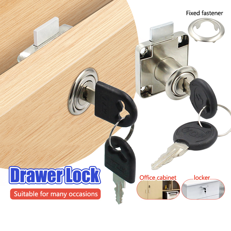 Stainless steel cabinet lock Drawer lock with screws High quality ...