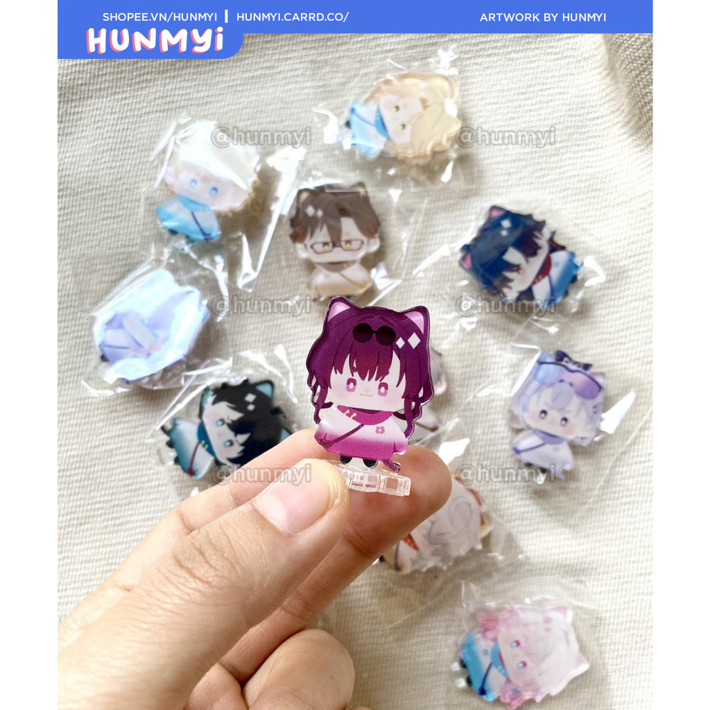 [HSR] 3cm Baby Standee/ cute mini model Honkai Star Rail - Artist ...