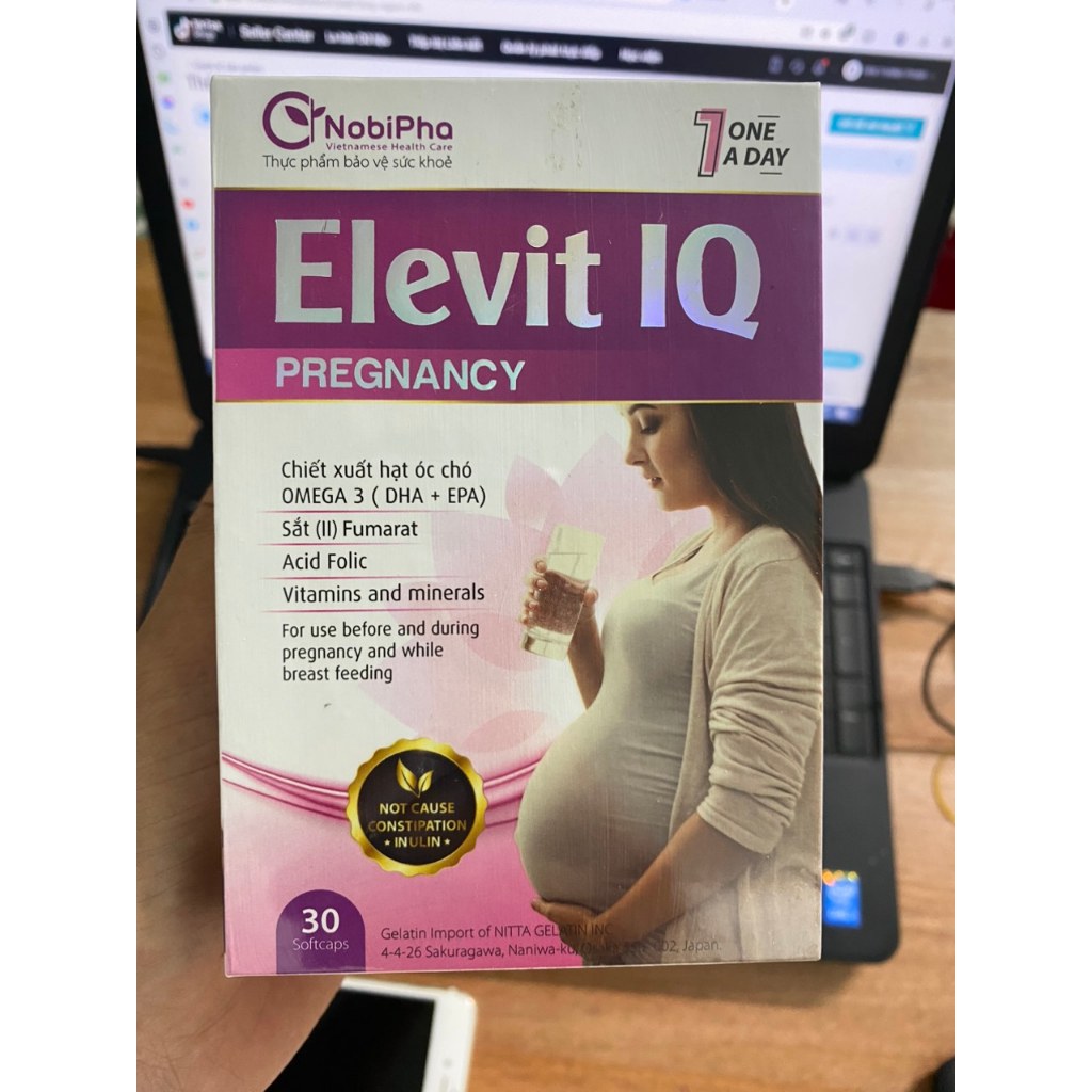 Elevit IQ - Supplement vitamins and minerals, improve anemia due to ...