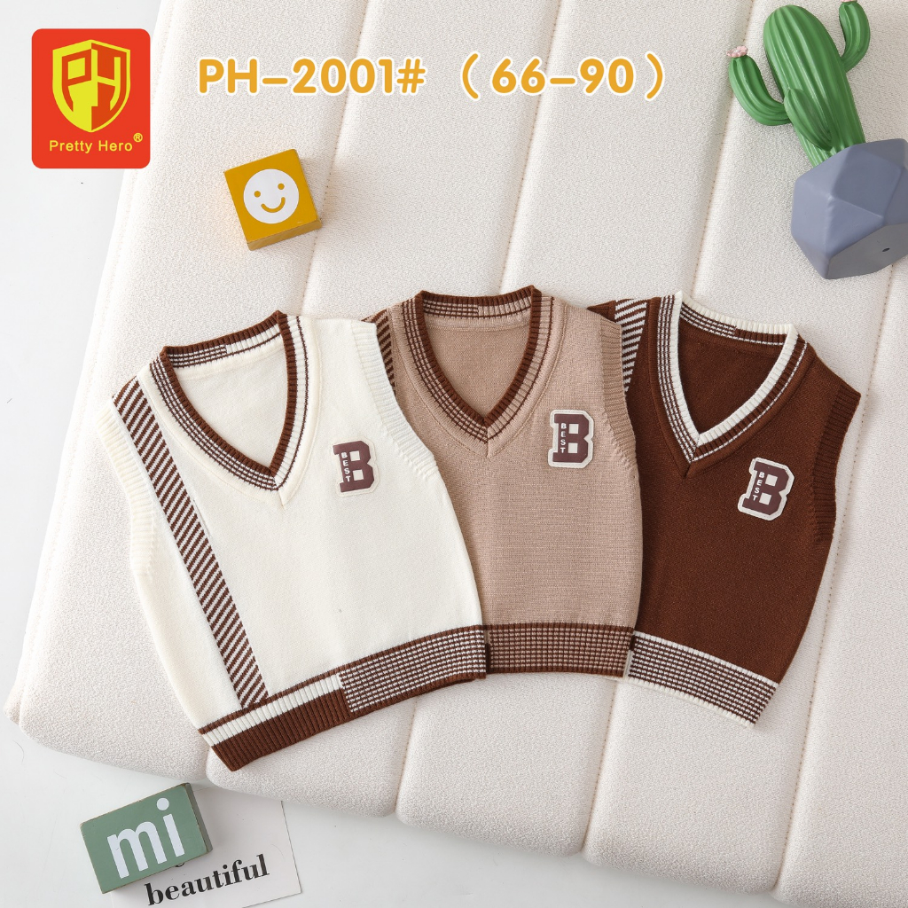 Boys' Gile Sweater, B-Line Striped Gile Sweater for Children (Code PH ...