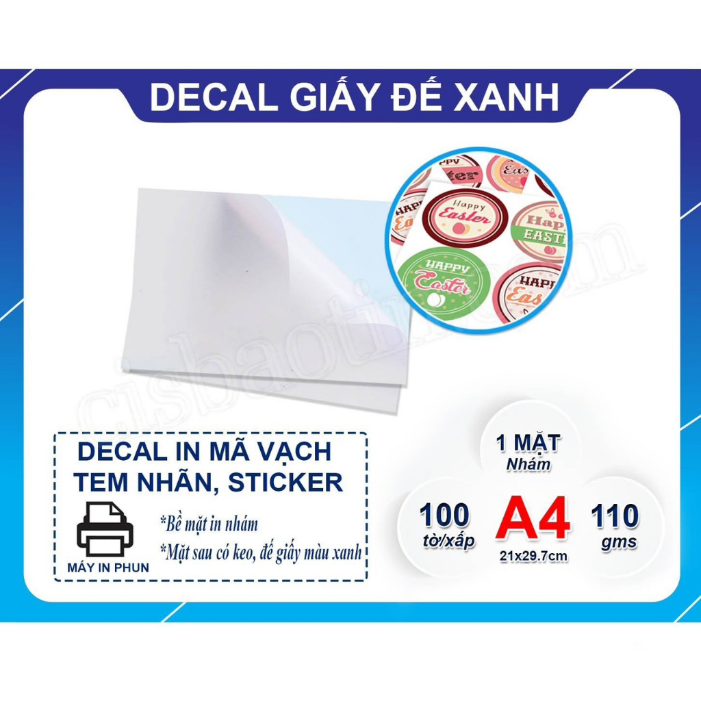 GREEN BASE DECAL A4 (100 sheets) | Shopee Malaysia