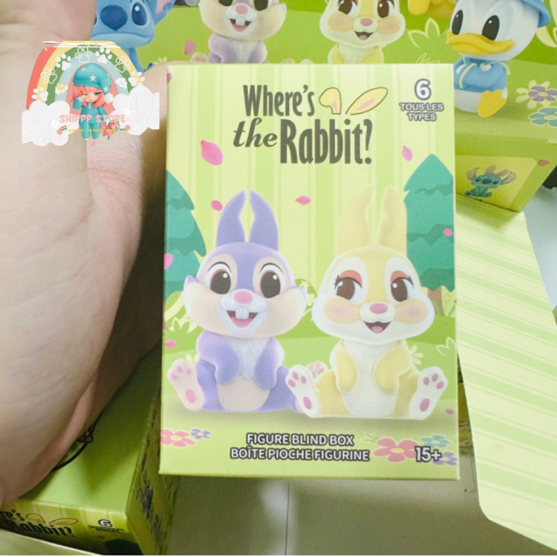 (Blind Box) Blind box random model Where's The Rabbit Miniso genuine 1 ...