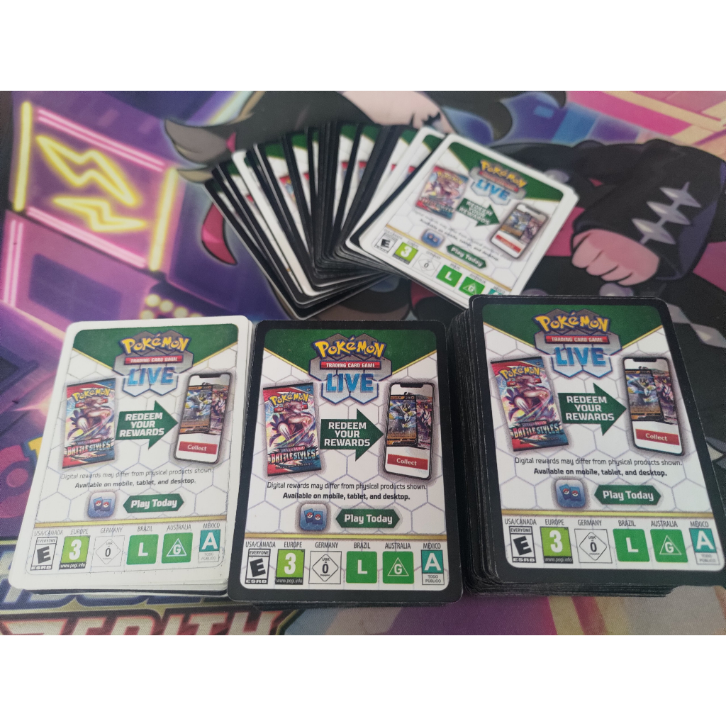 [KW2 Pokemon] [EN] 10 Pokemon Live Codes to play PKM TCG Live - Genuine ...