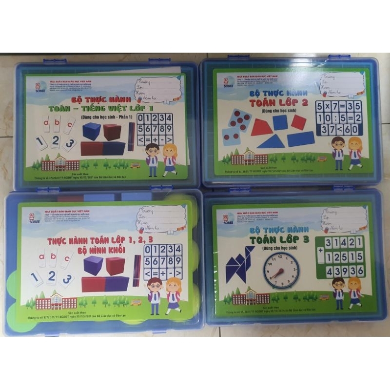 Math - Vietnamese Practice Set for grades 1 - 2 - 3 (Plastic) Southern ...