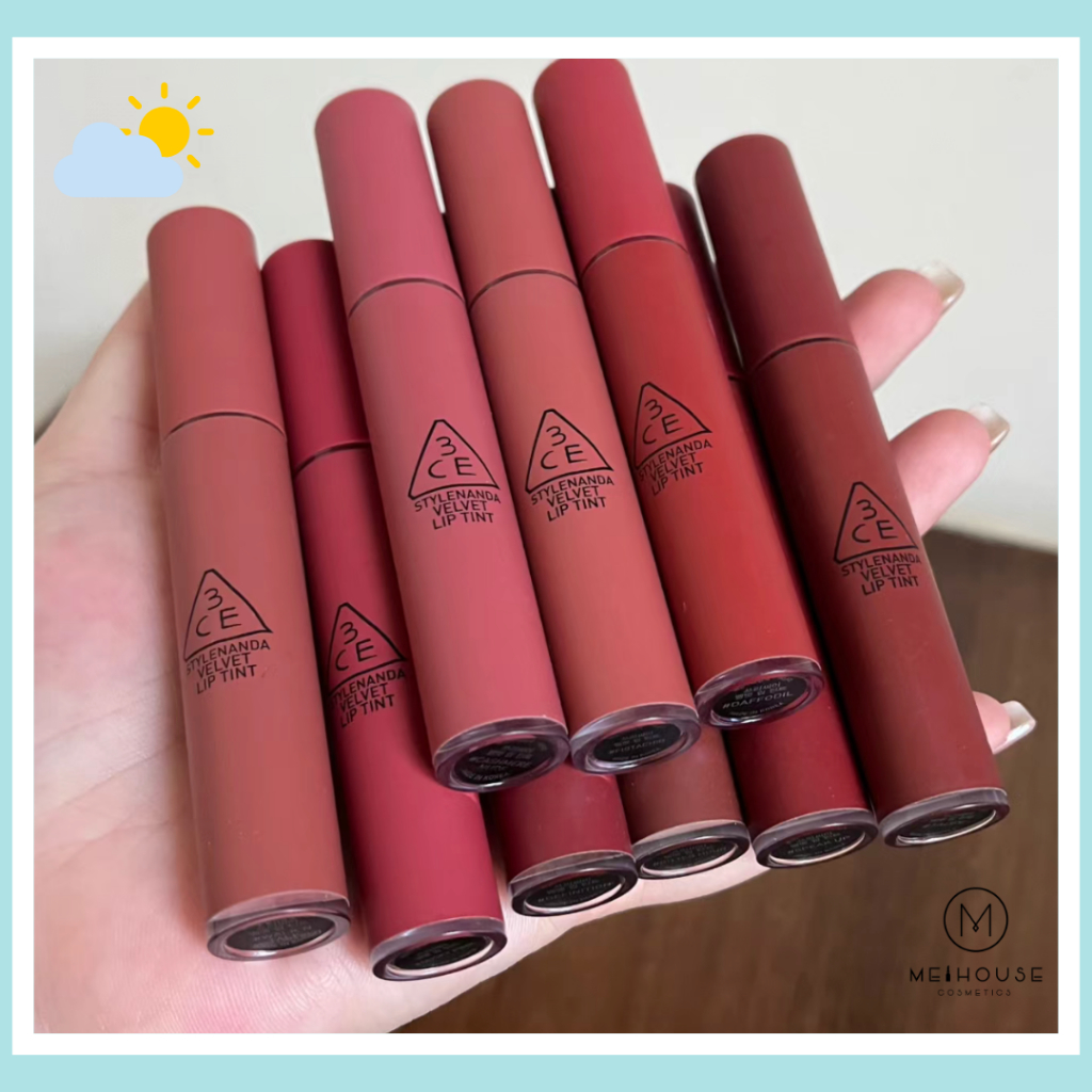 [NEW] 3ce Velvet Lip Tint Matte Lipstick (Full 20 Colors) | Shopee Malaysia