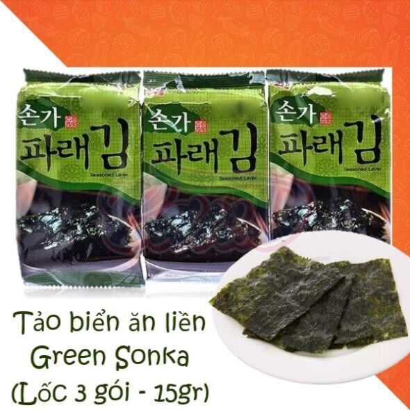Sonka Instant Seaweed (3 Packs - 15gr) | Shopee Malaysia
