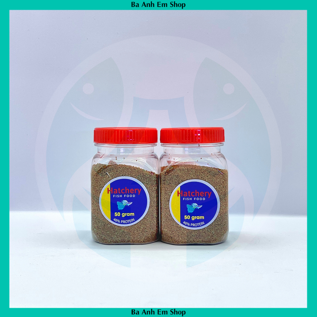 Hatchery Fish Food: Synthetic Bran For Guppies (50 gram Box) | Shopee ...