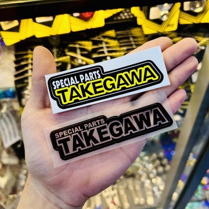 Takegawa brand logo sticker is suitable for many car models and many different positions ...
