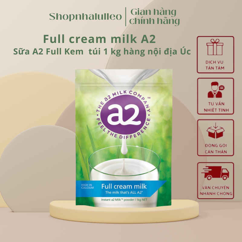 A2 full cream milk 1 kg (Australian domestic product) | Shopee Malaysia