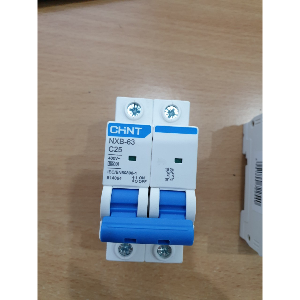 2p Chint AC circuit breaker - Aptomat Chint NXB-63 2P Chint AC 6A, 10A, 16A, 20A, 25A, 32A, 40A ...