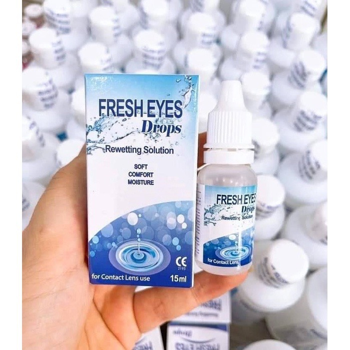 Fresh lens eye drops - Korean contact lens eye drops | Shopee Malaysia