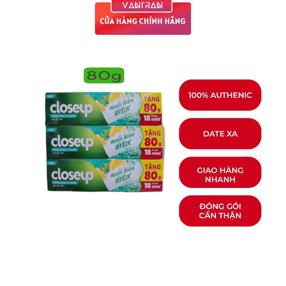 Closeup Lemon & Sea Salt Detox Toothpaste 80g | Shopee Malaysia