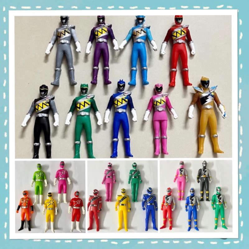 Super Sentai model 11cm (complete set) | Shopee Malaysia