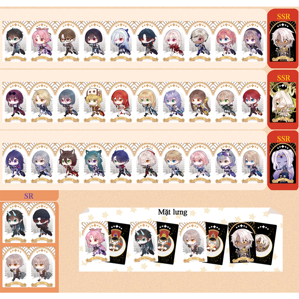 Gacha Card Honkai: Star Rail | Shopee Malaysia