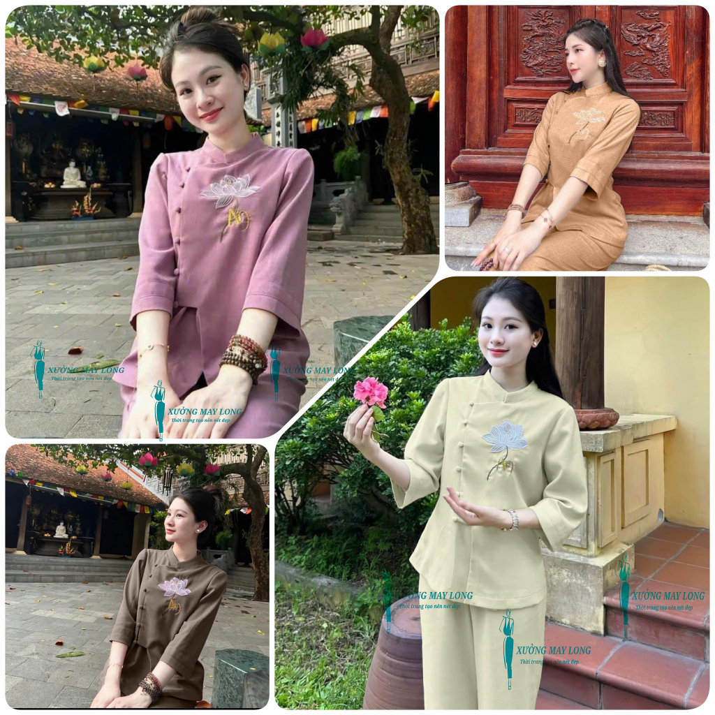 Blue clothes to go to the Women's Temple [new product] set of ancient ...